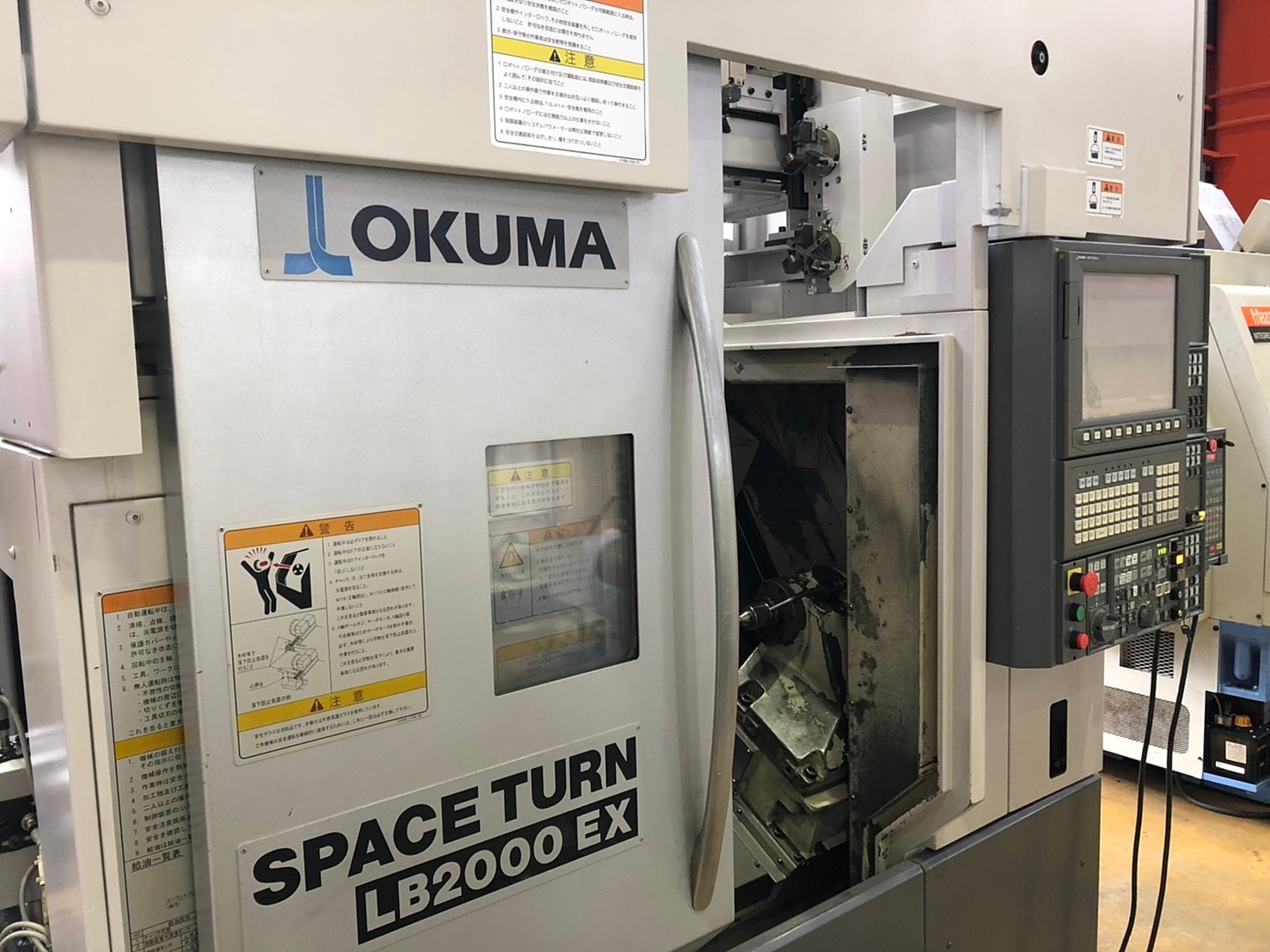 P007043 複合NC旋盤 オークマ LB2000EX(MC) | 株式会社 小林機械