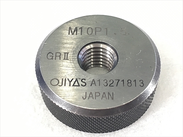 A115183 ネジリングゲージ オヂヤセイキ M10P1.5 | 株式会社 小林機械