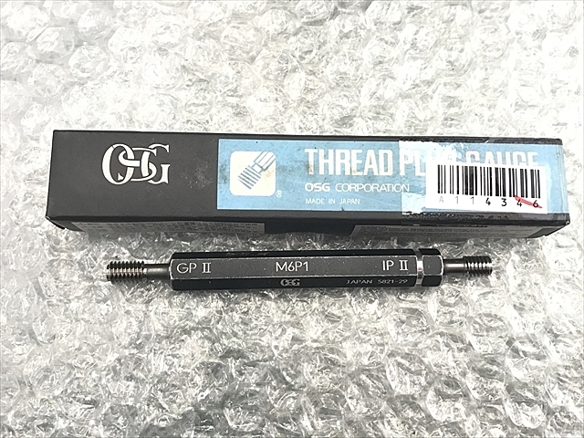 A114346 ネジプラグゲージ OSG M6P1.0 | 株式会社 小林機械