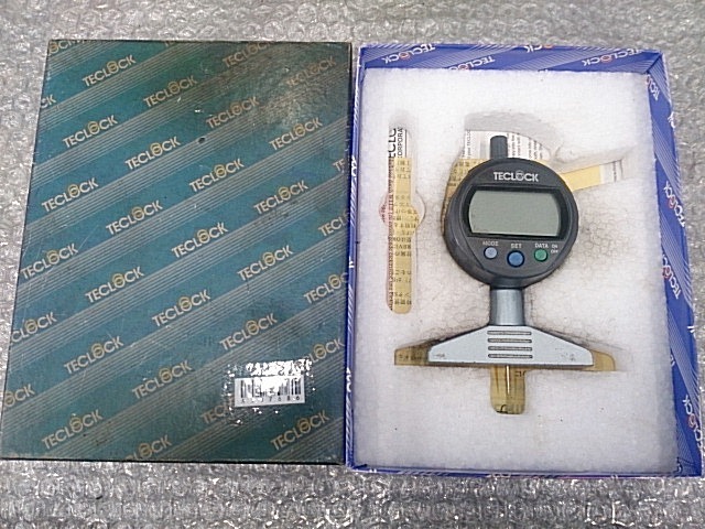 A107686 デジタルデプスゲージ TECLOCK DMD-210 | 株式会社 小林機械