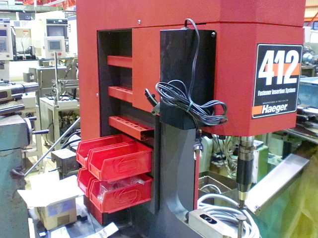 P001608 カシメ機 Haeger 412 | 株式会社 小林機械