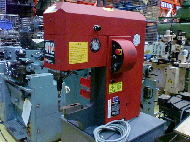 P001608 カシメ機 Haeger 412 | 株式会社 小林機械