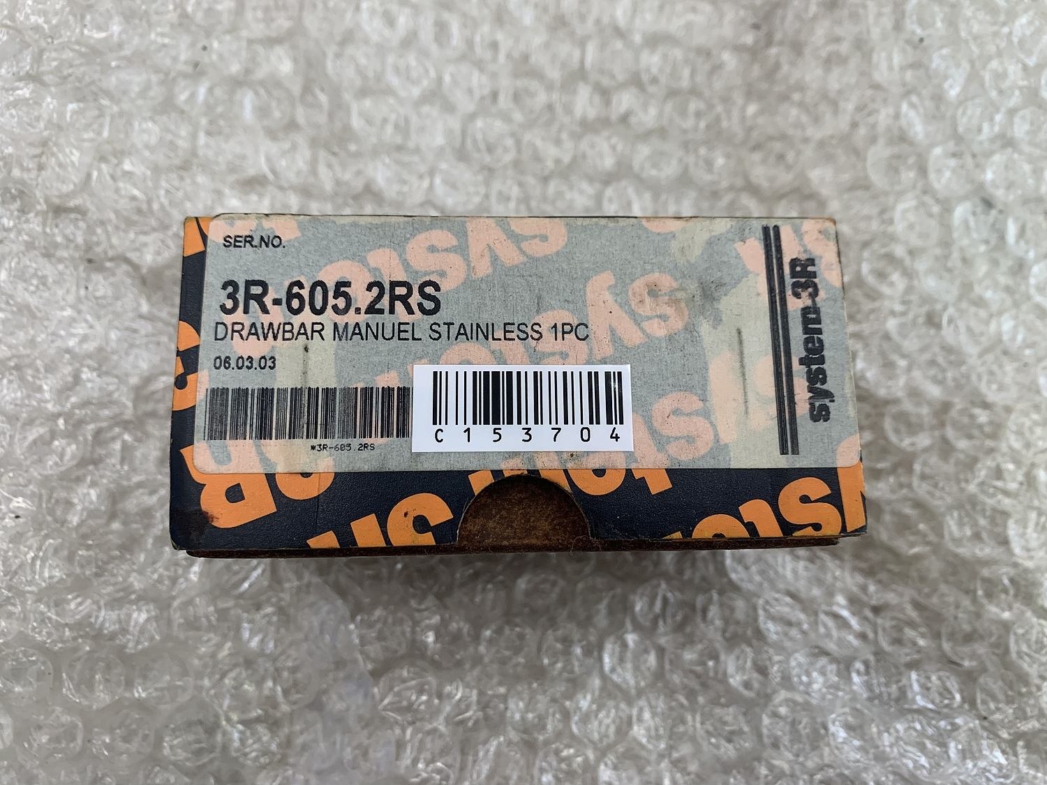 C153704 ショートドローバー システム3R 3R-605.2RS | 株式会社 小林機械