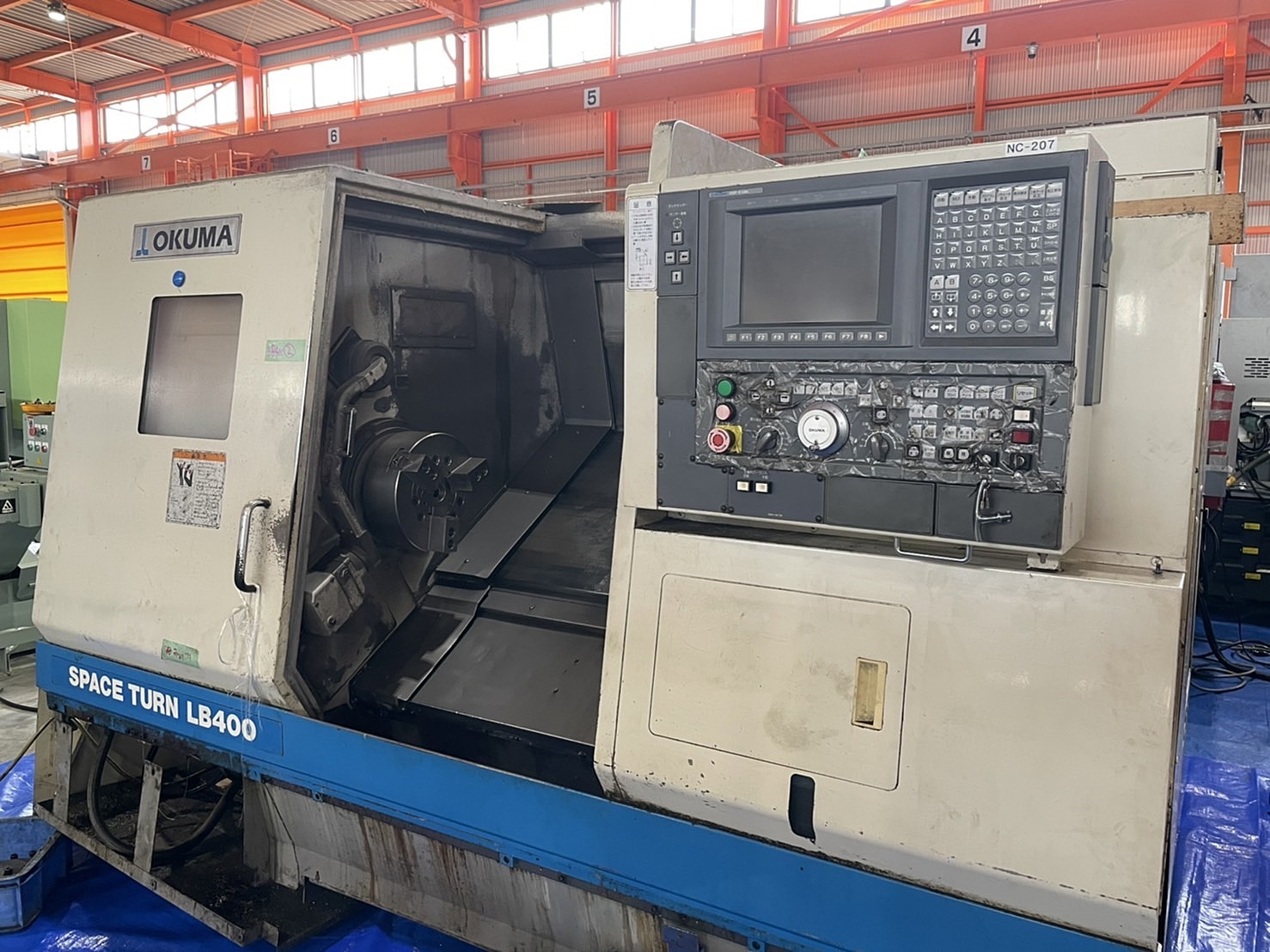 H017647 NC旋盤 オークマ LB400 | 株式会社 小林機械