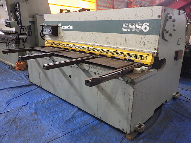 H017700 シャーリング コマツ SHS6×255 | 株式会社 小林機械