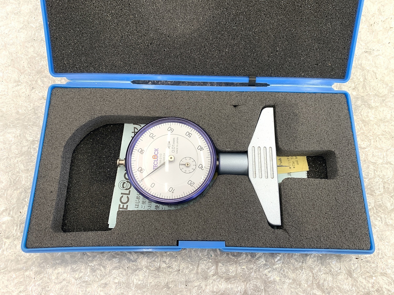 C164713 デプスゲージ TECLOCK DM-210 | 株式会社 小林機械