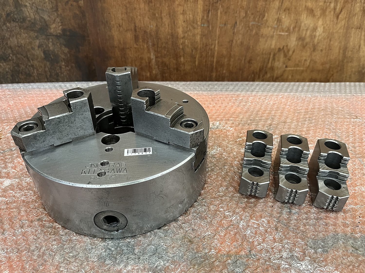 C170831 スクロールチャック 北川 JN09RA6 | 株式会社 小林機械