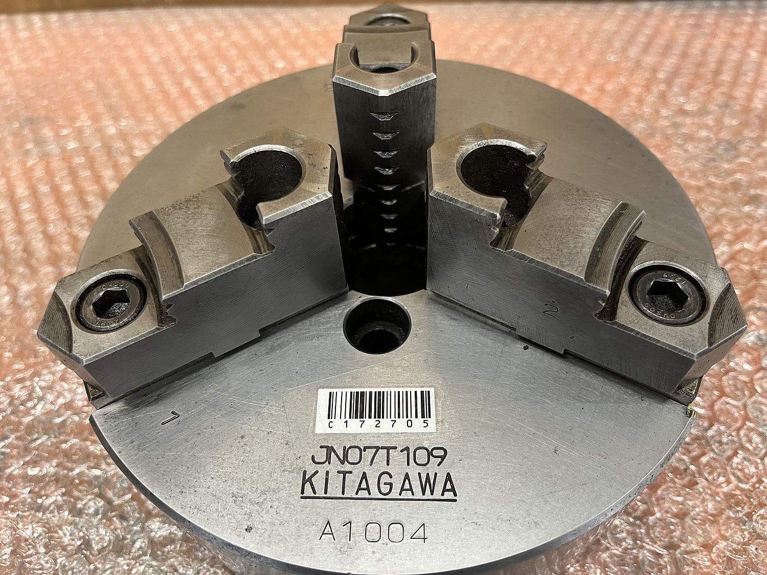 C172705 スクロールチャック 北川 JN07T | 株式会社 小林機械